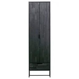 Schwebetürenschrank Woood "Silas" Schränke schwarz H 210 cm x B 60 T 36