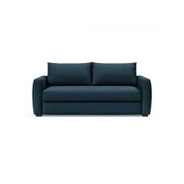 3-Sitzer INNOVATION LIVING TM "Cosial Schlafsofa hochwertige Schlaffunktion, bequem und zeitlos" Sofas Gr. B/H/T: 213cm x 86cm x 110cm, gleichschenklig, blau (navy blue) komfortables, kompaktes Design kombiniert mit nordischem Charakter.