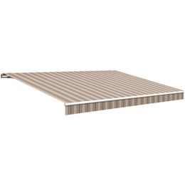 Gelenkarmmarkise Wismar "Classic" Markisen Gr. 400 cm, 250 cm, beige (beige, braun)