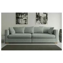 Guido Maria Kretschmer Home & Living Big-Sofa GUIDO MARIA KRETSCHMER HOME & LIVING "Arles" Sofas Gr. B/H/T: 266cm x 80cm x 113cm, Flachgewebe, blau (sapphire) extra tiefe Sitzfläche, in diversen Stoffqualitäten