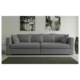 Guido Maria Kretschmer Home & Living Big-Sofa GUIDO MARIA KRETSCHMER HOME & LIVING "Arles" Sofas Gr. B/H/T: 266cm x 80cm x 113cm, Webstoff, grau extra tiefe Sitzfläche, in diversen Stoffqualitäten