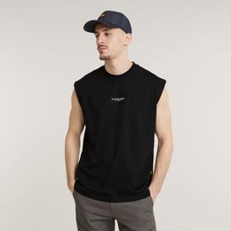 G-Star Raw Boxy Sleeveless T-Shirt - Schwarz - Herren