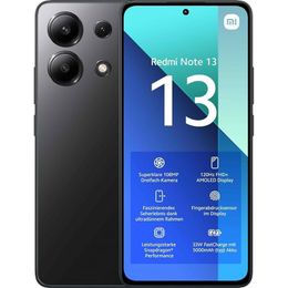 Xiaomi Redmi Note 13 4G 128GB - Schwarz - Ohne Vertrag - Dual-SIM