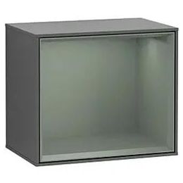 Villeroy & Boch Villeroy und Boch Finion Regalmodul G580GMGK 41,8x35,6x27cm, Emotion, Regal Olive Matt, Anthracite matt