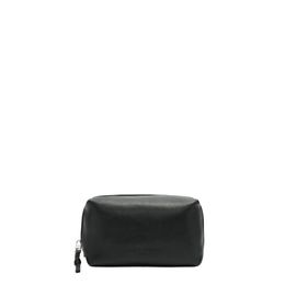 Kosmetiktasche Liebeskind Berlin "Pouchette Beauty HERA SHEEP NATURAL" Gr. B/H/T: 18 cm x 11 cm x 11 cm, schwarz (black) Damen Taschen