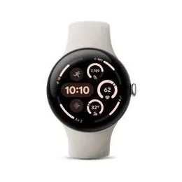 Google Pixel Watch 3 - Smartwatch 45mm Bluetooth & WLAN - Porcelain