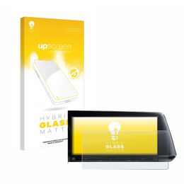 upscreen Displayschutzglas Schutzglas für Volkswagen Golf 8 2020 Discover Pro 10" 2020, Schutzfolie Display Schutz Glas Folie matt, weiß