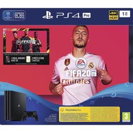 Sony PlayStation 4 Pro 1000GB - Schwarz + FIFA 20