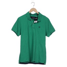 CAMP DAVID Herren Poloshirt, grün, Gr. 54