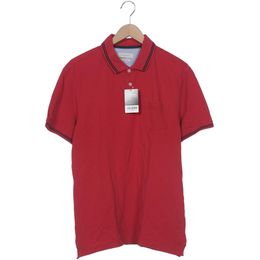 Bugatti Herren Poloshirt, rot, Gr. 52