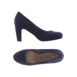 Tamaris Damen Pumps, blau, Gr. 38