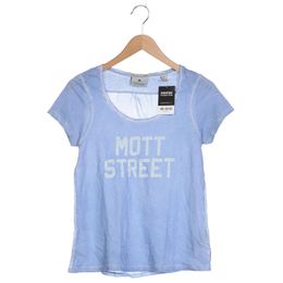 Maison Scotch Damen T-Shirt, blau, Gr. 36