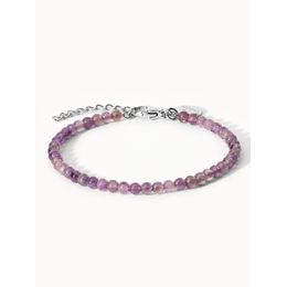 PURELEI Amethyst Armband, verstellbare Länge