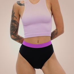 Weekiss Sport High Waist Pink Periodenunterw&auml;sche, Menstruationsunterw&auml;sche, Periodenslip