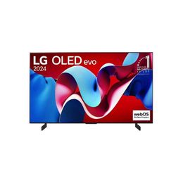 LG 42" Flachbild TV OLED42C41LA C4 Series - 42" OLED TV - OLED evo - 4K OLED 4K