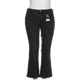 sheego Damen Jeans, schwarz, Gr. 22