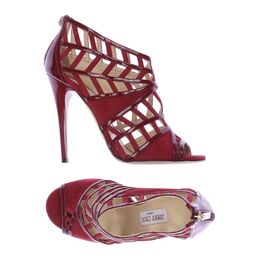 Jimmy Choo Damen Sandale, rot, Gr. 39.5