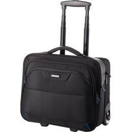 Business-Trolley LIGHTPAK "Executive Line, Bravo I" Gr. B/H/T: 42 cm x 37 cm x 23 cm, schwarz Koffer mit Laptopfach