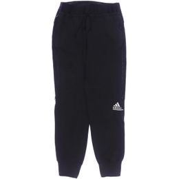 Adidas Damen Stoffhose, schwarz, Gr. 0