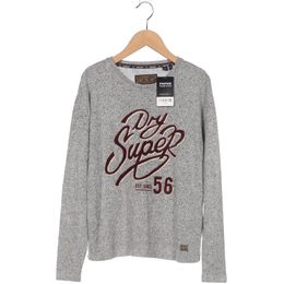 Superdry Damen Pullover, grau, Gr. 34