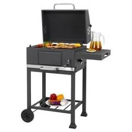 Holzkohlegrill Tepro "Toronto Basic" Grills Gr. B/H/T: 89,5cm x 103cm x 60,5cm, grau (anthrazit) BxTxH: 89,5x60,5x103 cm