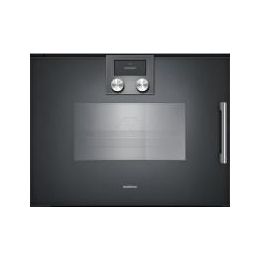 GAGGENAU BSP271101 Dampfbackofen 60 cm Serie 200 Antrazit Türanschlag links B...