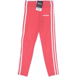 Adidas Damen Stoffhose, rot, Gr. 128