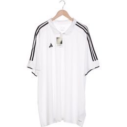 Adidas Herren Poloshirt, weiß, Gr. 60