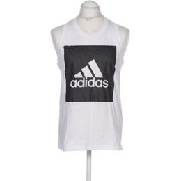 Adidas Herren T-Shirt, weiß, Gr. 48