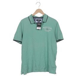 Bugatti Herren Poloshirt, grün, Gr. 52