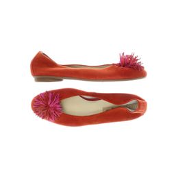 Paul Green Damen Ballerinas, rot, Gr. 3.5