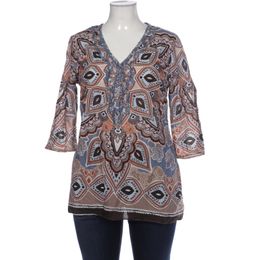 Ulla Popken Damen Bluse, braun, Gr. 44