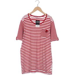 Ulla Popken Damen T-Shirt, rot, Gr. 42