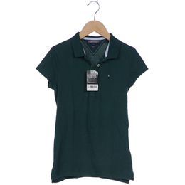 Tommy Hilfiger Damen Poloshirt, grün, Gr. 34