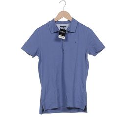 Tommy Hilfiger Damen Poloshirt, blau, Gr. 38