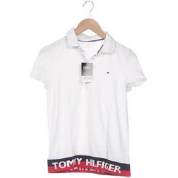 Tommy Hilfiger Damen Poloshirt, weiß, Gr. 36