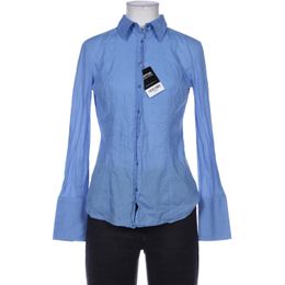 Hugo by Hugo Boss Damen Bluse, blau, Gr. 36