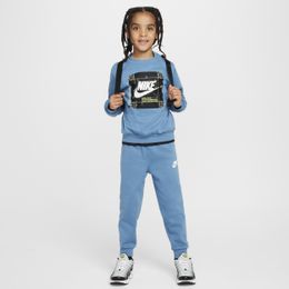 Nike Sportswear Future Utility zweiteiliges Crew Set (jüngere Kinder) - Blau