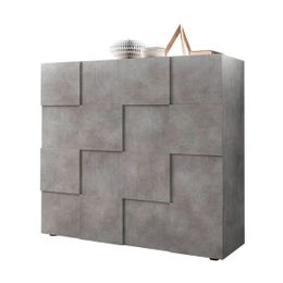 Highboard Inosign "Dama" Sideboards grau (beton, optik) Breite 121 cm