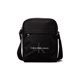 Umhängetasche Calvin Klein Jeans "SPORT ESSENTIALS REPORTER18 M" Gr. B/H/T: 16 cm x 21 cm x 4 cm, schwarz (black) Damen Taschen Schultertasche Herrentasche