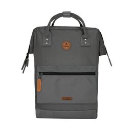 Tagesrucksack CABAIA "Adventurer L Recycled" Gr. B/H/T: 29 cm x 48 cm x 17 cm, grau Rucksäcke Cityrucksack aus recycelten Materialien