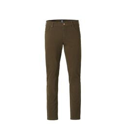 Chinos MEYER "Five-Pocket Chino" Gr. 32, Länge 30, grün (khaki) Herren Hosen aus robustem BIO-Baumwoll