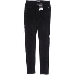 tigha Damen Jeans, schwarz, Gr. 25