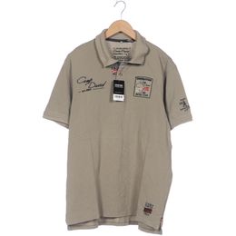 CAMP DAVID Herren Poloshirt, grün, Gr. 58