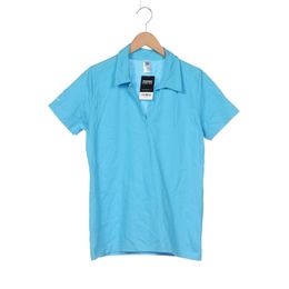 TRIGEMA Damen Poloshirt, blau, Gr. 42