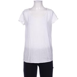 Hallhuber Damen T-Shirt, weiß, Gr. 38