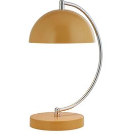 Licht-Erlebnisse Schreibtischlampe Metall E14 35 cm hoch Ockergelb Tischlampe