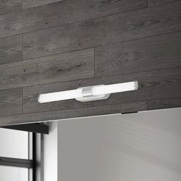 Briloner LED-Wandleuchte Runt IP44 direkt 4.000K chrom matt