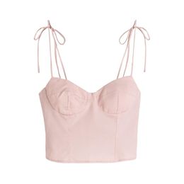 Bershka Top female Pink size XL