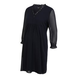 Attesa Umstand Kleid Damen Größe 34 dunkelblau Winterkleid